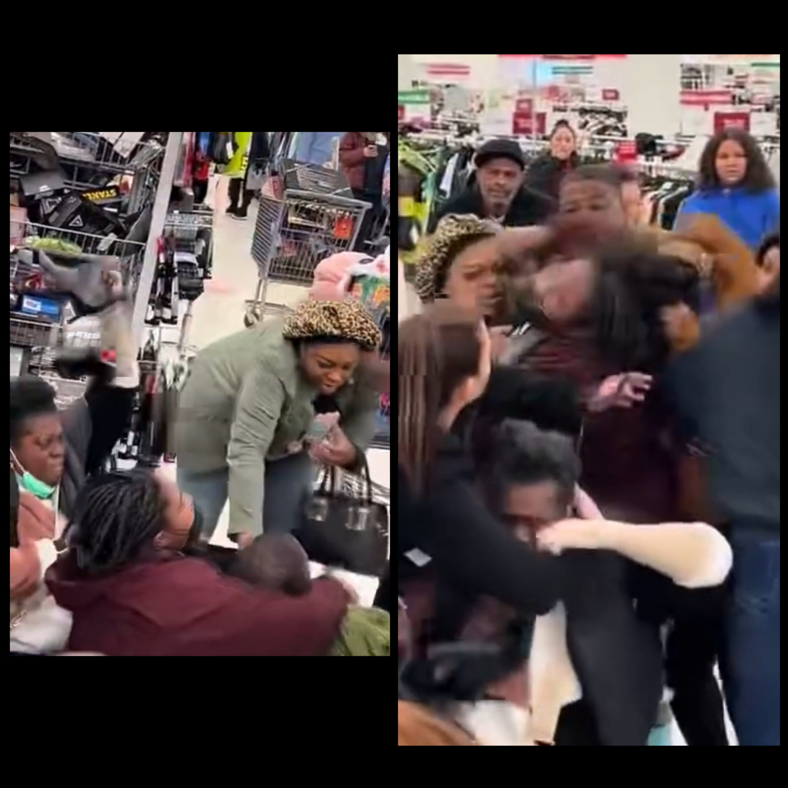 WATCH: Christmas shopping turned brawl at Burlington in Durham