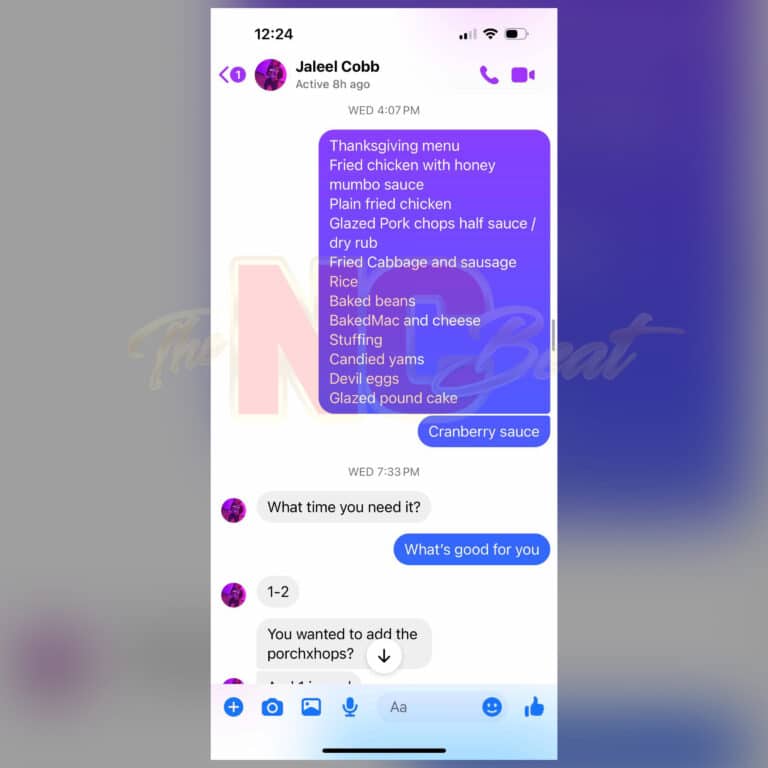 Fayetteville Chef Cobb Scams Family With Thanksgiving Meal
