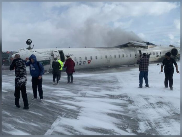 Delta Flight Crash At Toronto Pearson: 15 Injured