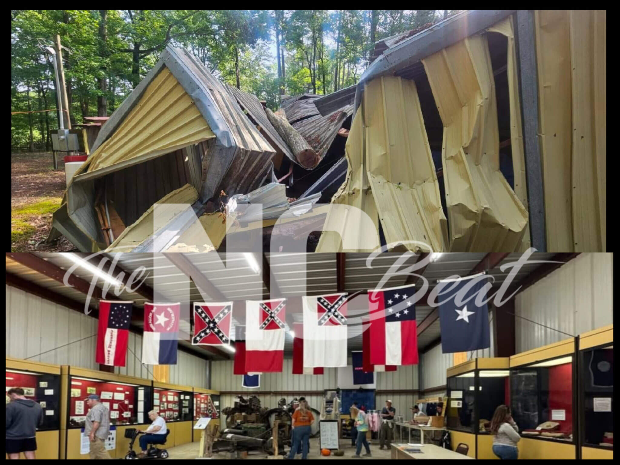 Fort Branch Museum A Complete Loss After Tree Falls