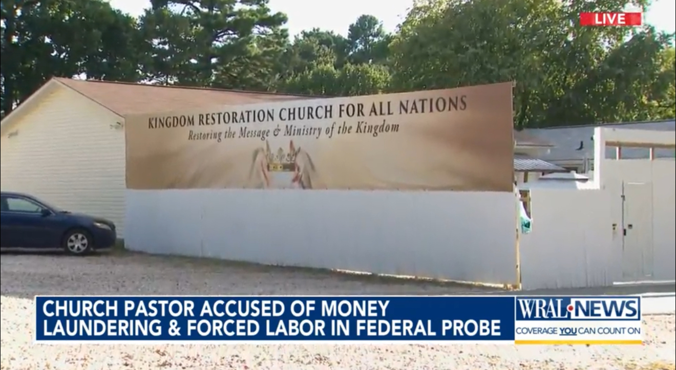 "Apostle” David Taylor Arrested In Durham For Forced Labor