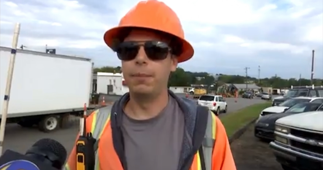 North Carolina Driver Slaps Flagger In Road Work Zone