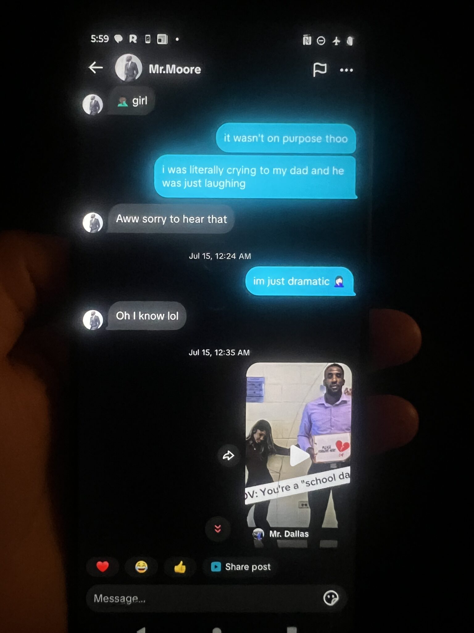 NC Teacher Manley Moore Accused Of Messaging 14-Year-Old