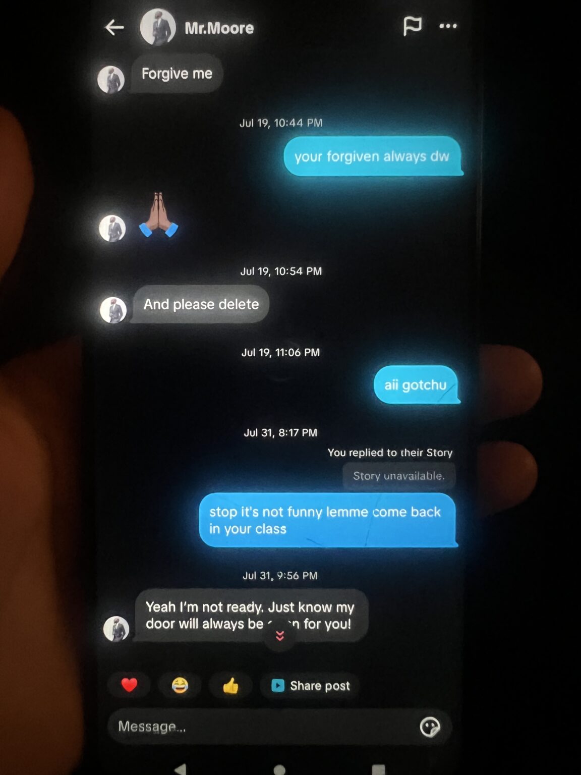 NC Teacher Manley Moore Accused Of Messaging 14-Year-Old