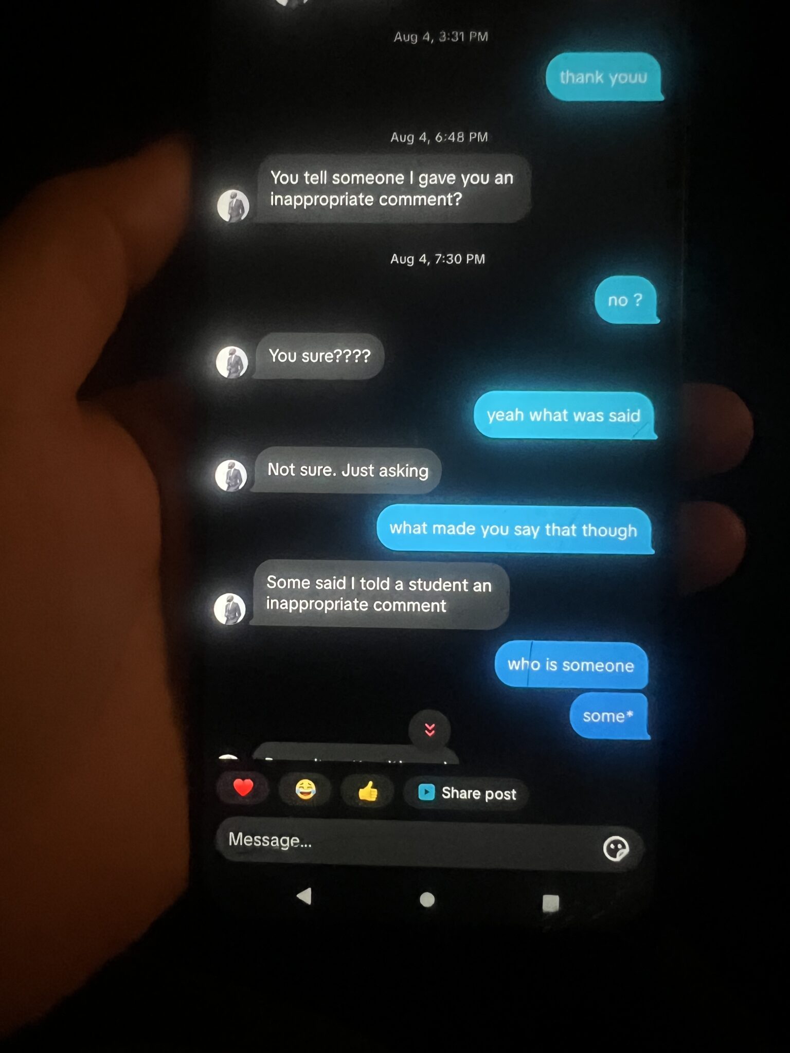 NC Teacher Manley Moore Accused Of Messaging 14-Year-Old