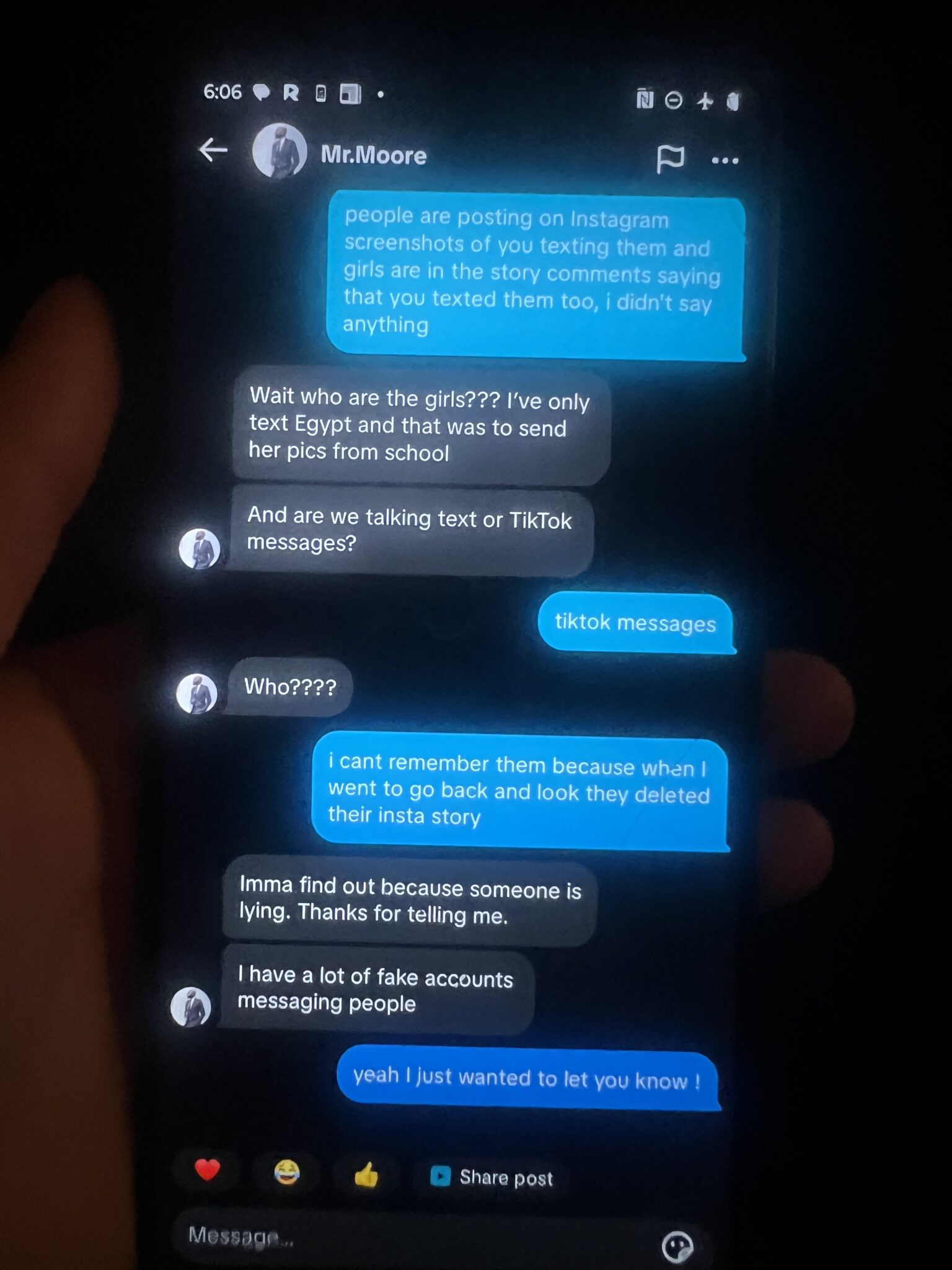 NC Teacher Manley Moore Accused Of Messaging 14-Year-Old